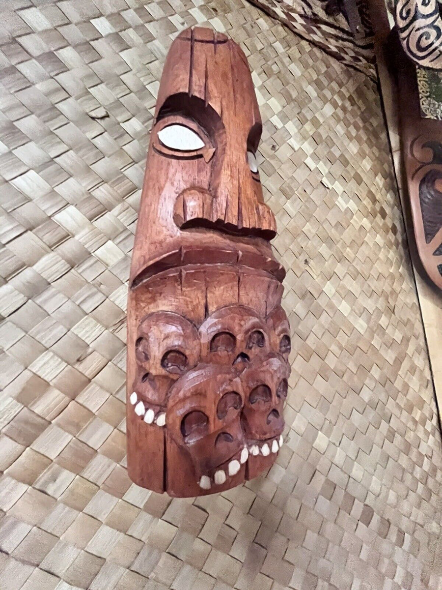 New Moai Skull Pile Tiki Mask by Smokin' Tikis Hawaii