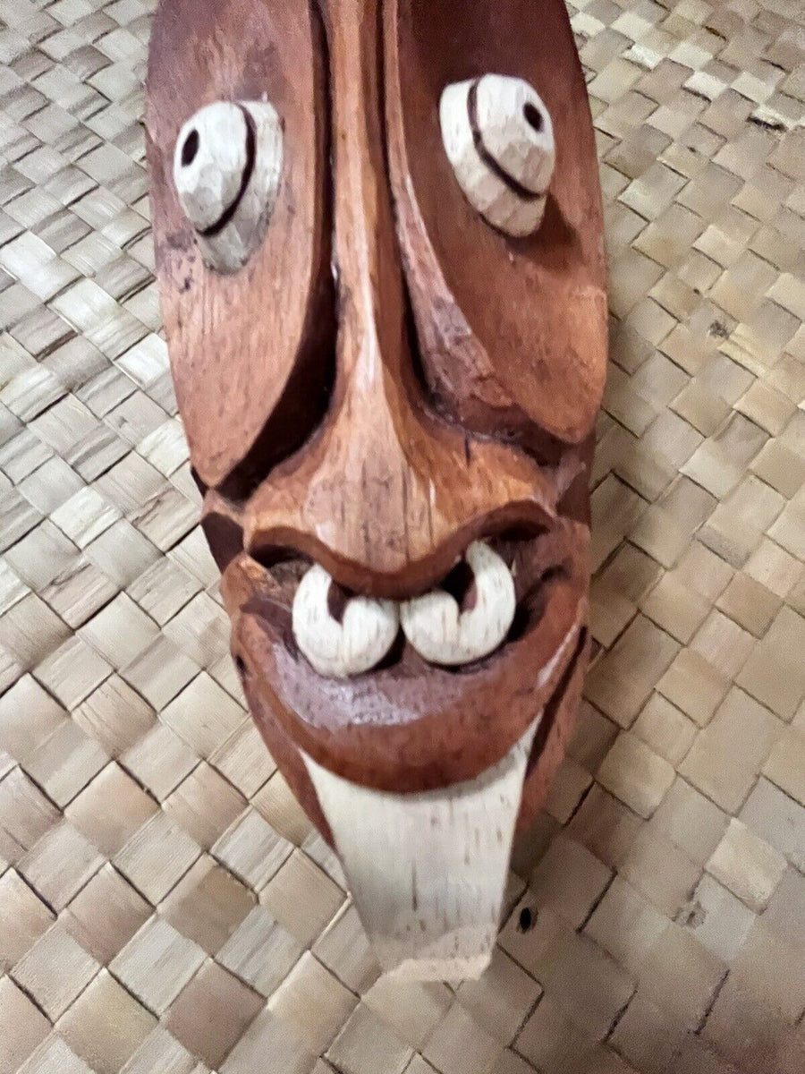 Mini PNG Style Tiki Mask by Smokin' Tikis Hawaii